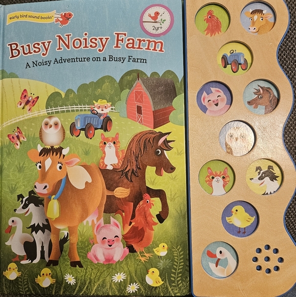 earlybird | Toys | Busy Noisy Farm By Julia Lobo 25 Childrens Board ...